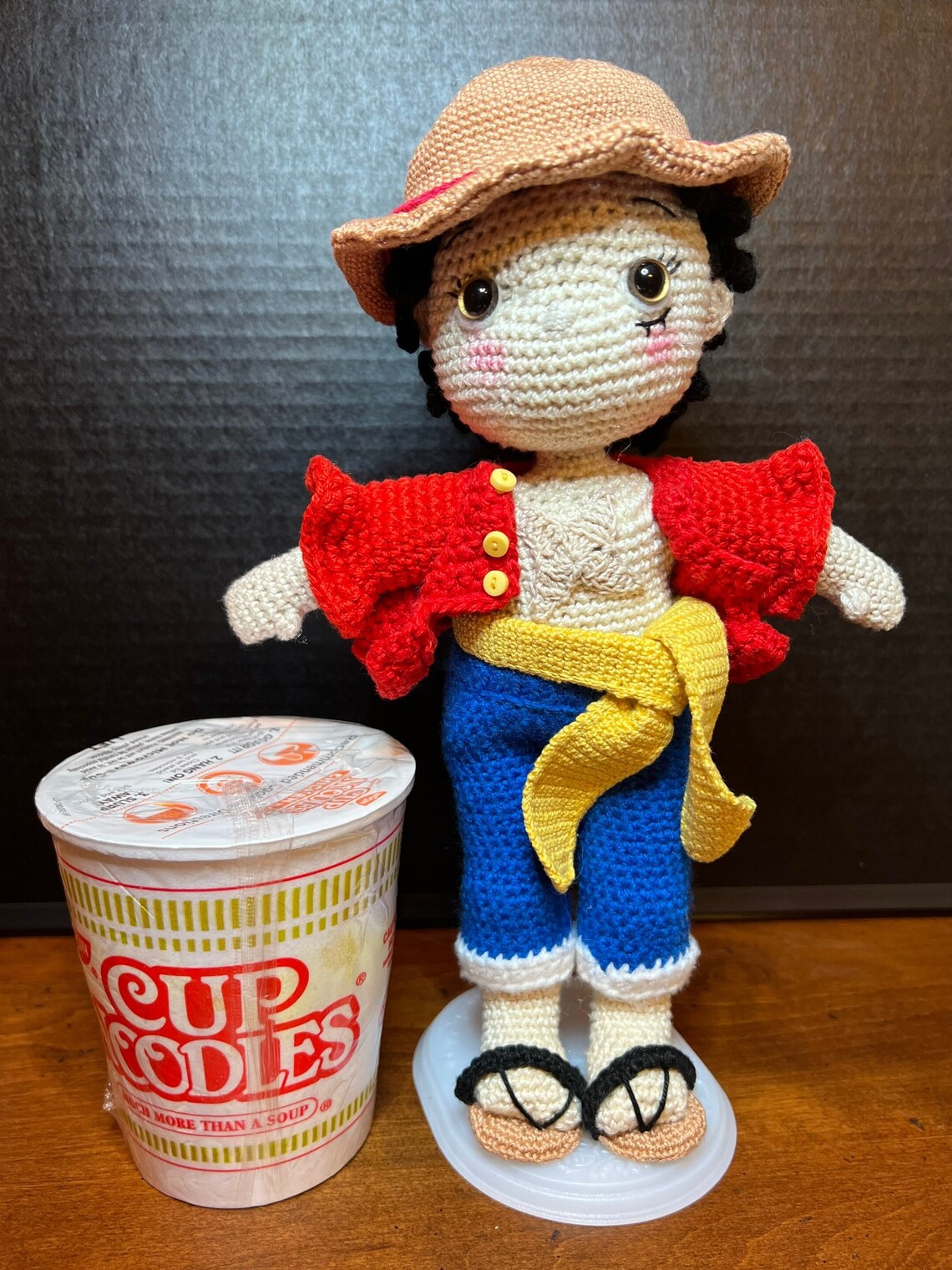 One Piece Luffy Handmade Doll - Etsy