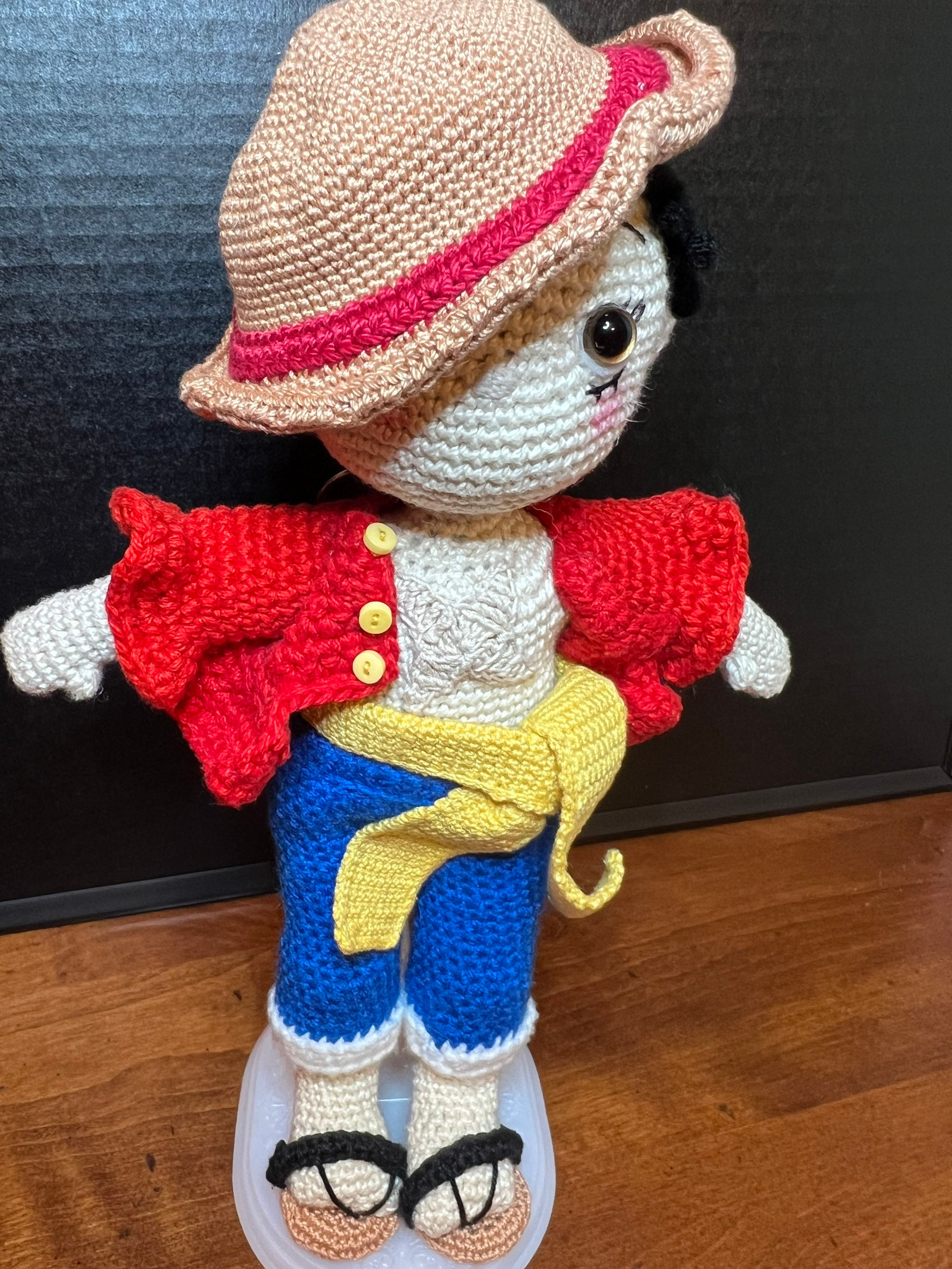 One Piece Luffy Handmade Doll - Etsy