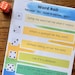 Language Arts Dice Game Printable Grammar Game Dice Spelling | Etsy