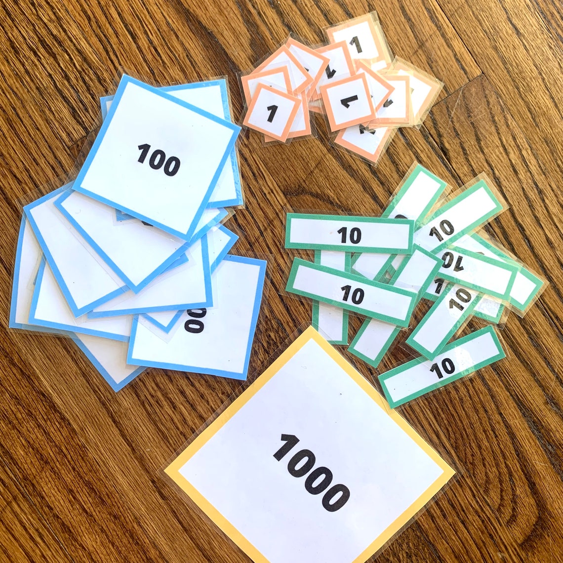 Place Value Mat Printable Place Value Worksheet Place Value - Etsy