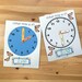 Printable Clock Learn to Tell Time Clock Printable - Etsy