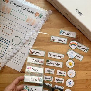 Circle Time Calendar, Preschool Calendar, Circle Time Calendar, Morning ...