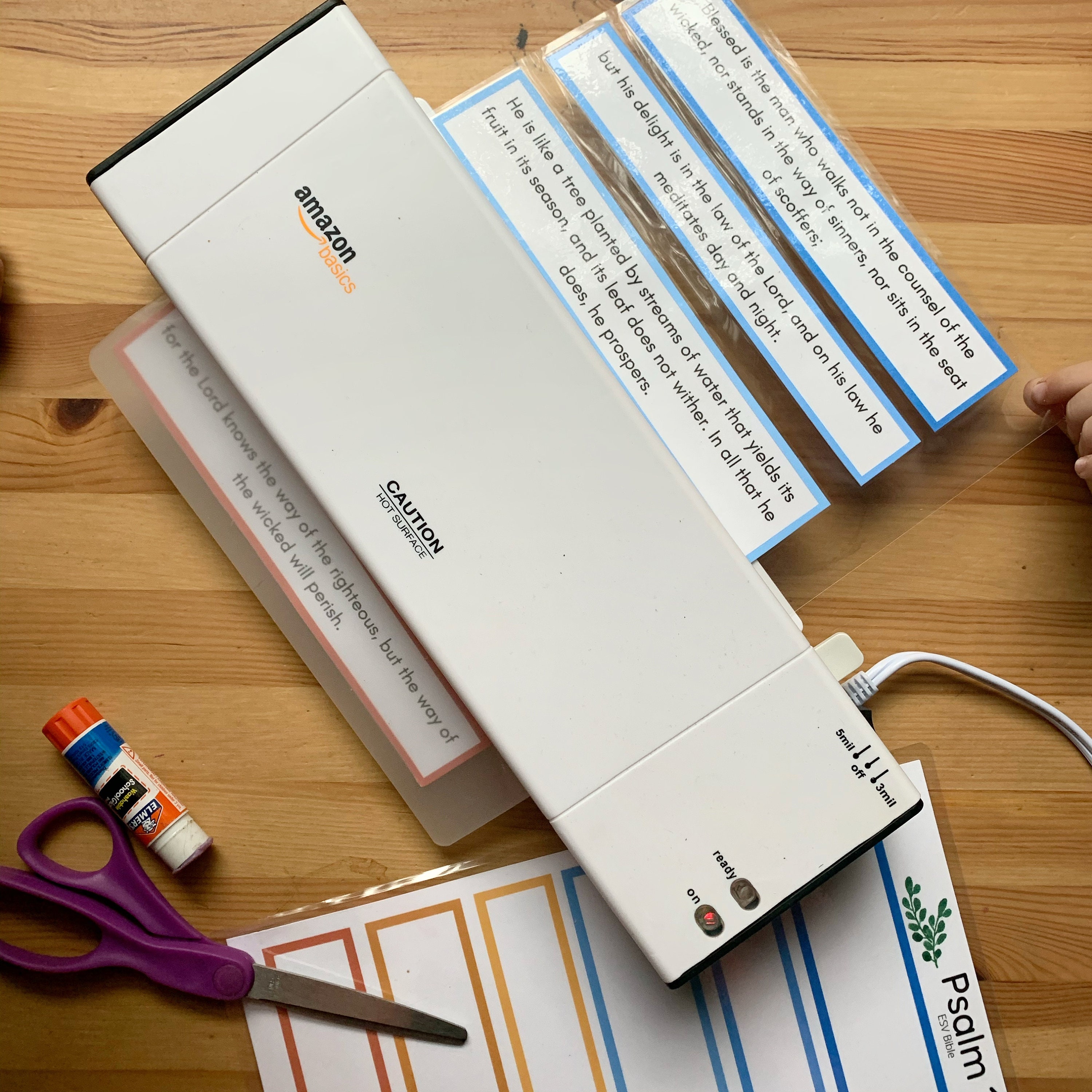 Psalm 1 Scripture Memorization Printable Psalm 1 Bible - Etsy