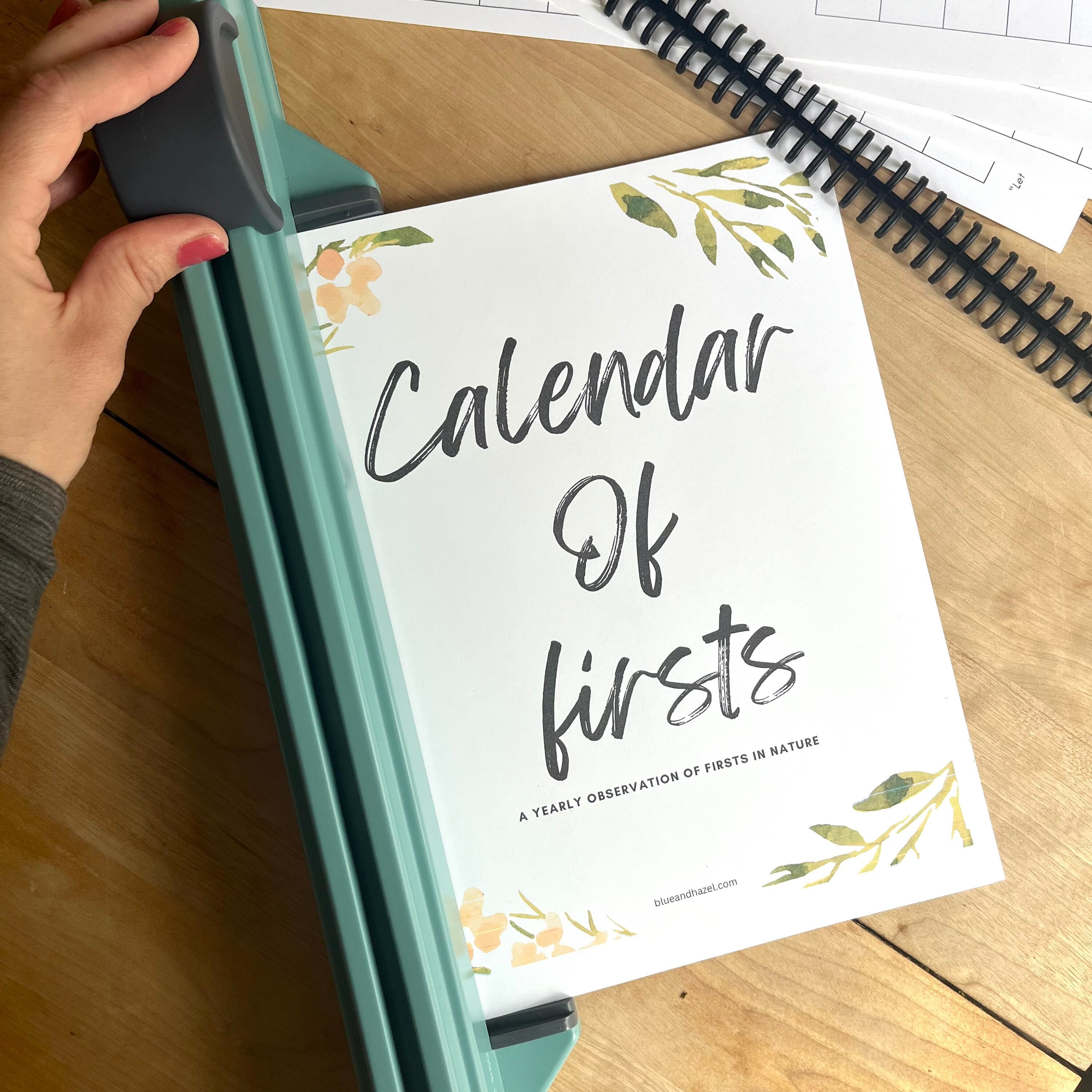 Calendar of Firsts PDF, Charlotte Mason Nature Study Guide, Charlotte ...