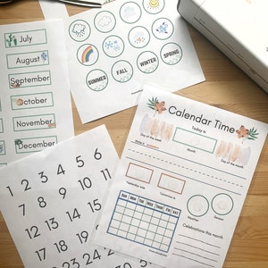 Circle Time Calendar, Preschool Calendar, Circle Time Calendar, Morning ...