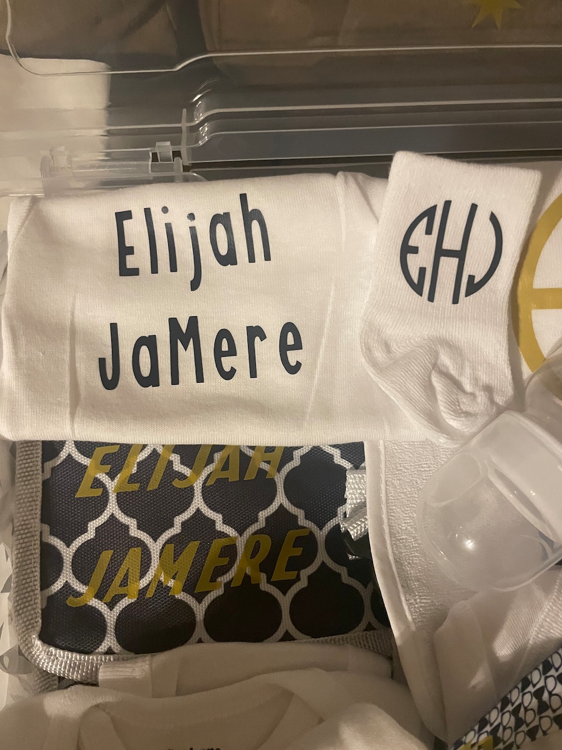 Personalized Baby Box - Etsy
