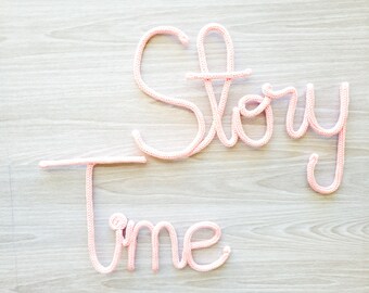 Nursery Story Sign | Etsy