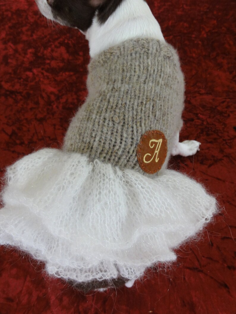 Personalized Dog Dress Custom Dog Clothes Chihuahua Knit - Etsy