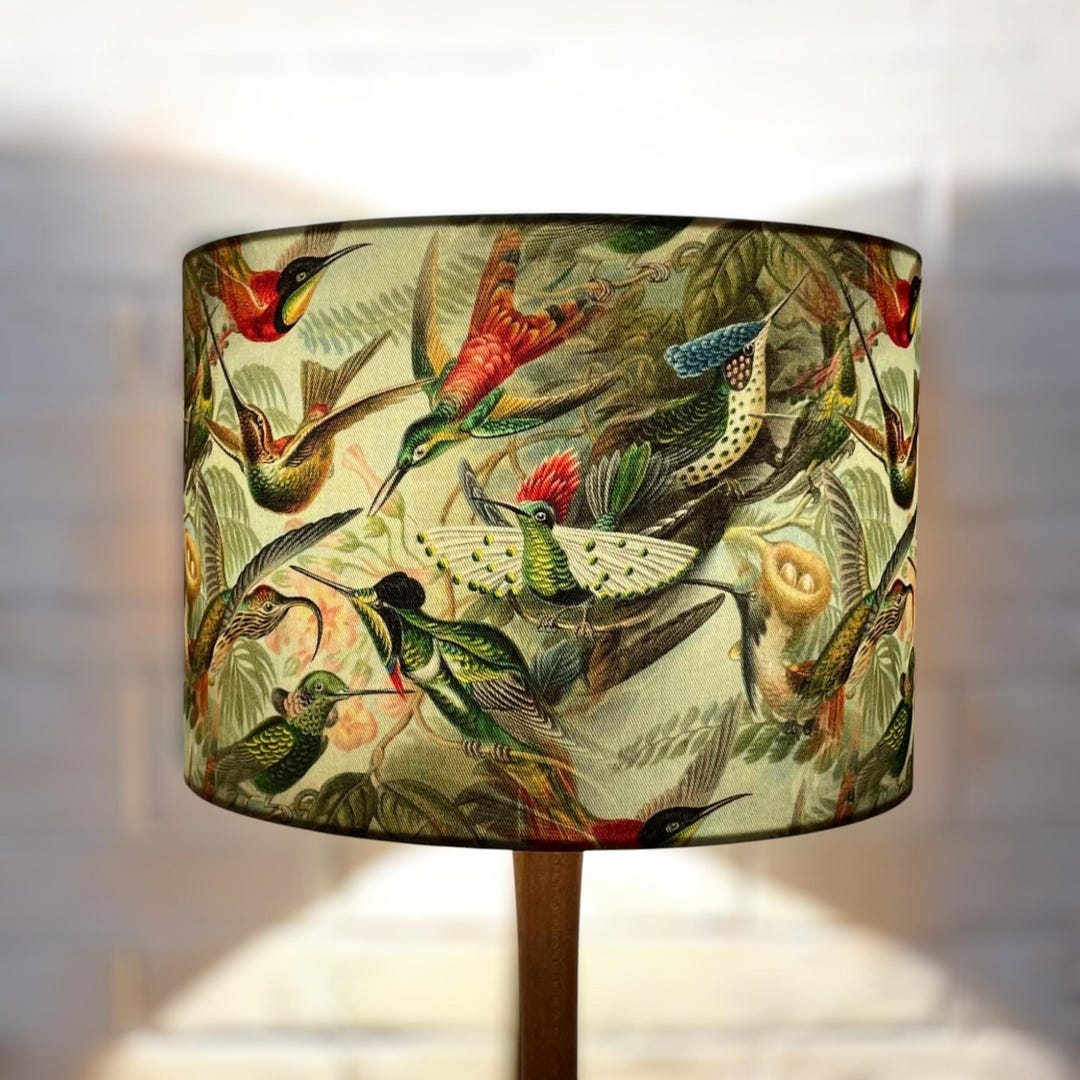 Birds Lampshade, Nature, Lampshades for Table Lamp, Floor and Ceiling ...