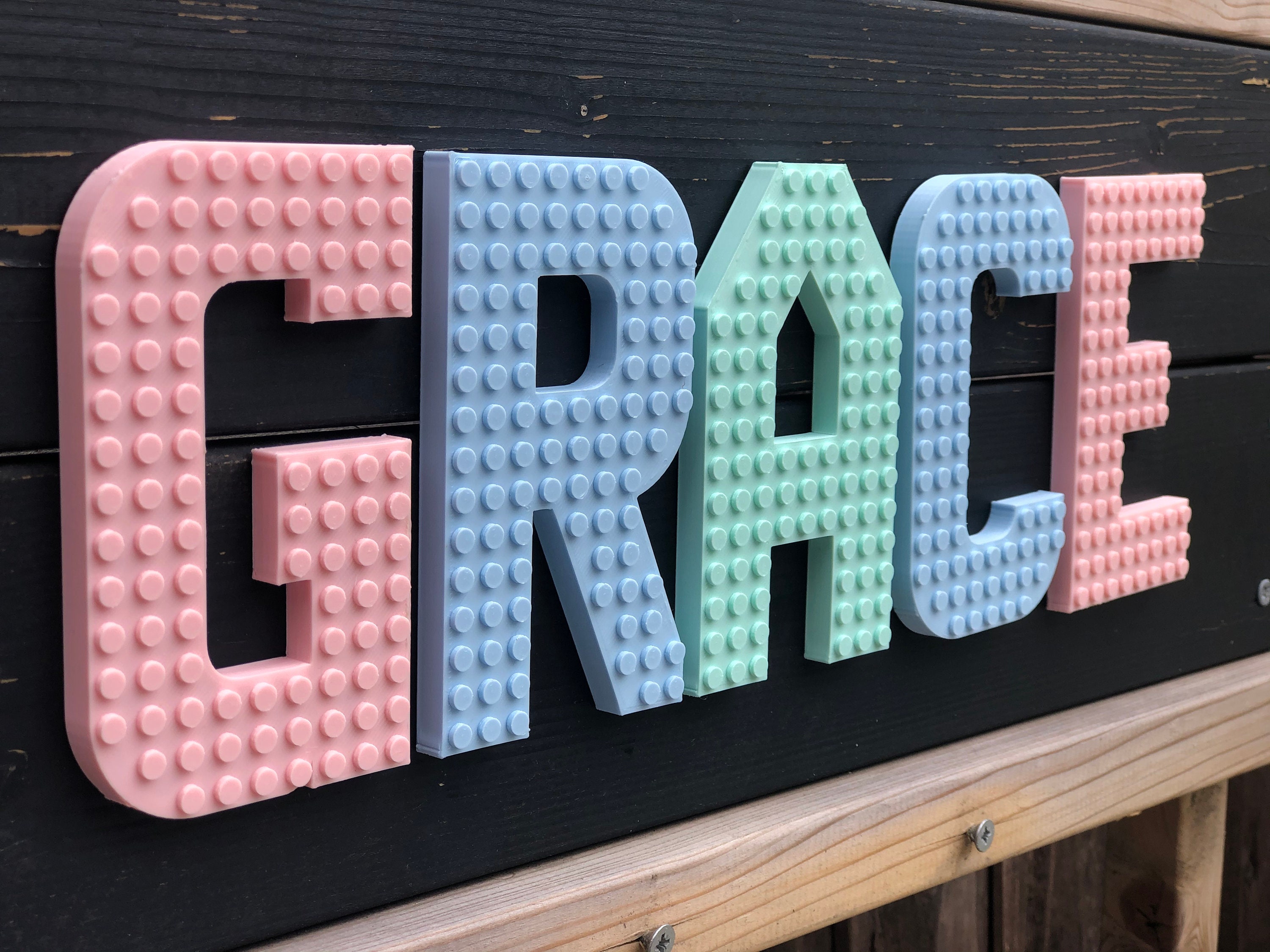 Wall Letters - Wall Mountable Letters for Doors - Walls and Furniture ...