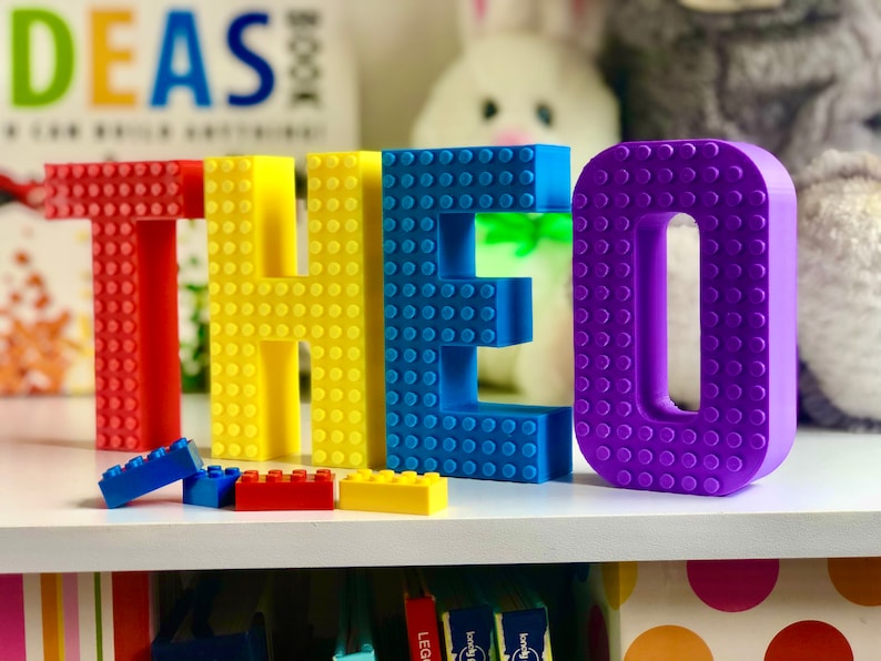 Standing Letters for Shelf Large Alphabet Letters Decorative - Etsy UK