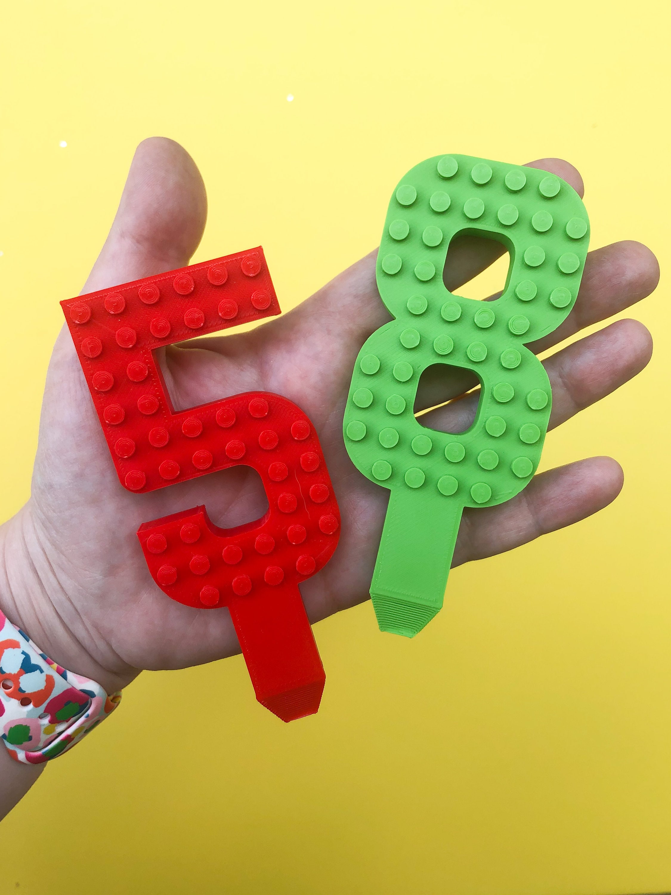 Cake Numbers Birthday Party Cake Decorations Party | Etsy