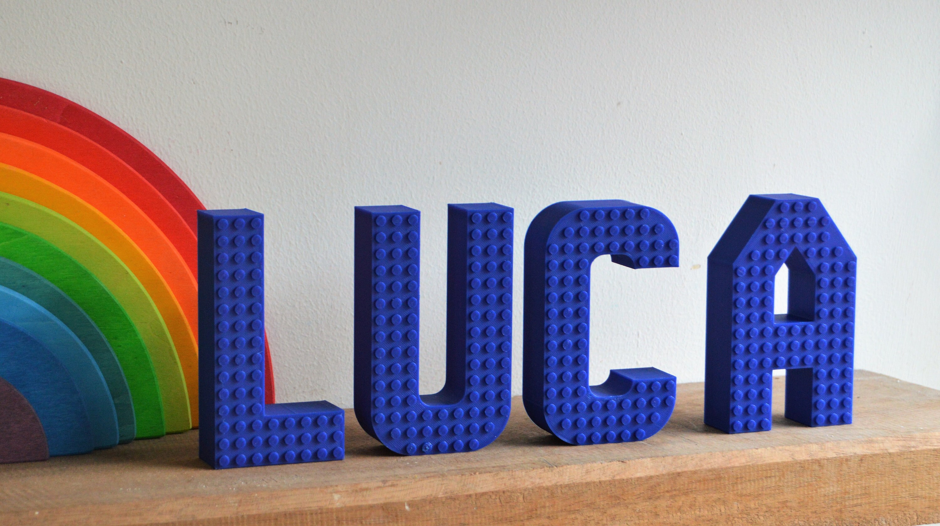 Large Name Sign for Boys/girls - Birthday Gift 4 Year Old, 5 Year Old ...