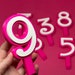 Pink Doll Style Birthday Cake Topper | Number for Birthday Cake ...
