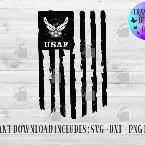 Military Patch Svg Air Force - Etsy