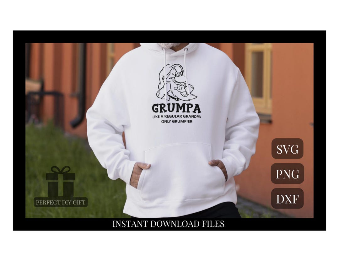 Grumpy Grumpa Instant Download, Grumpa SVG, Grumpy SVG, Funny Grumpy ...