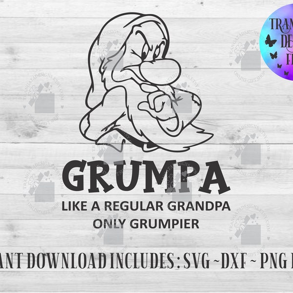 Grumpy - Etsy