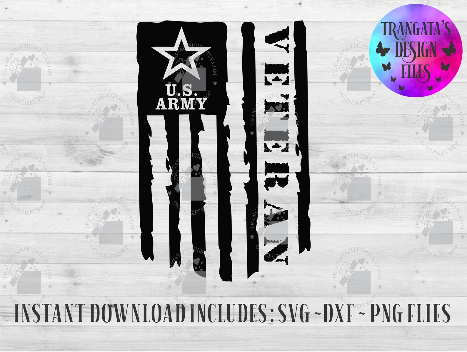 U.S Army Veteran Flag Instant Download U.S Army SVG U.S Army - Etsy
