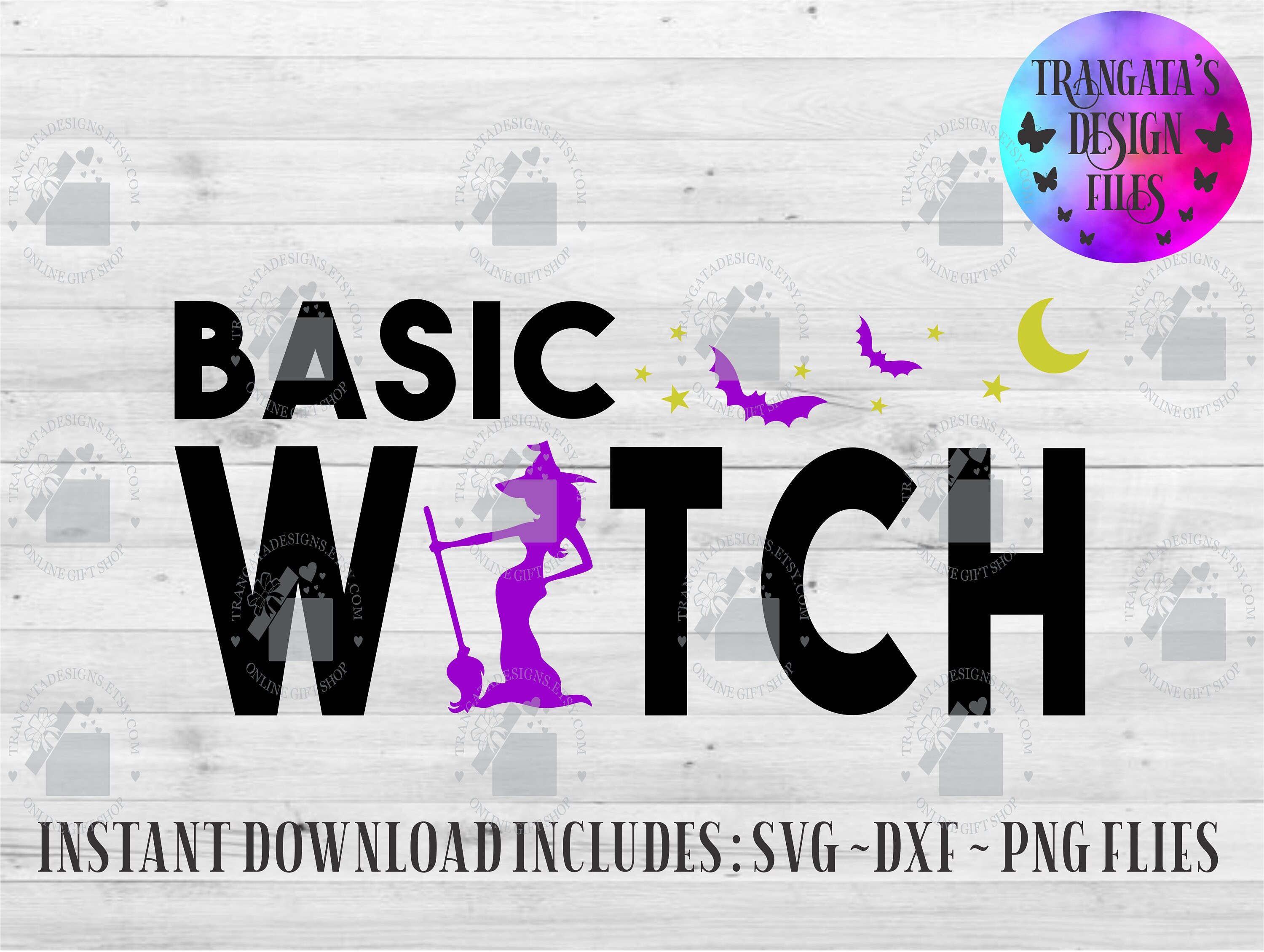 Basic Witch Instant Download Files Witch Svg Halloween Svg | Etsy