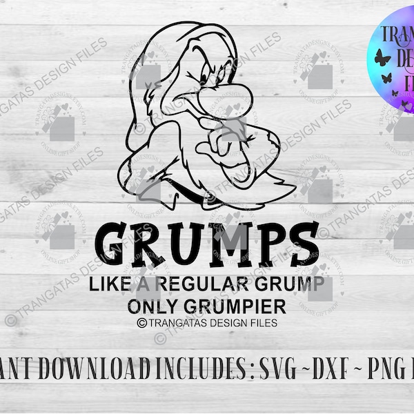 Grumpy - Etsy