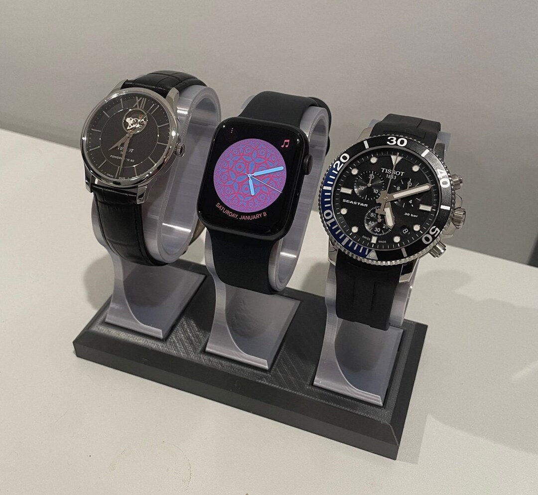 3D Printed Watch Stand - Useful Decor Space Saving Housewarming Gift ...