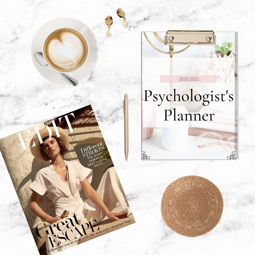 Psychologist's Planner - Printable Planner - Etsy