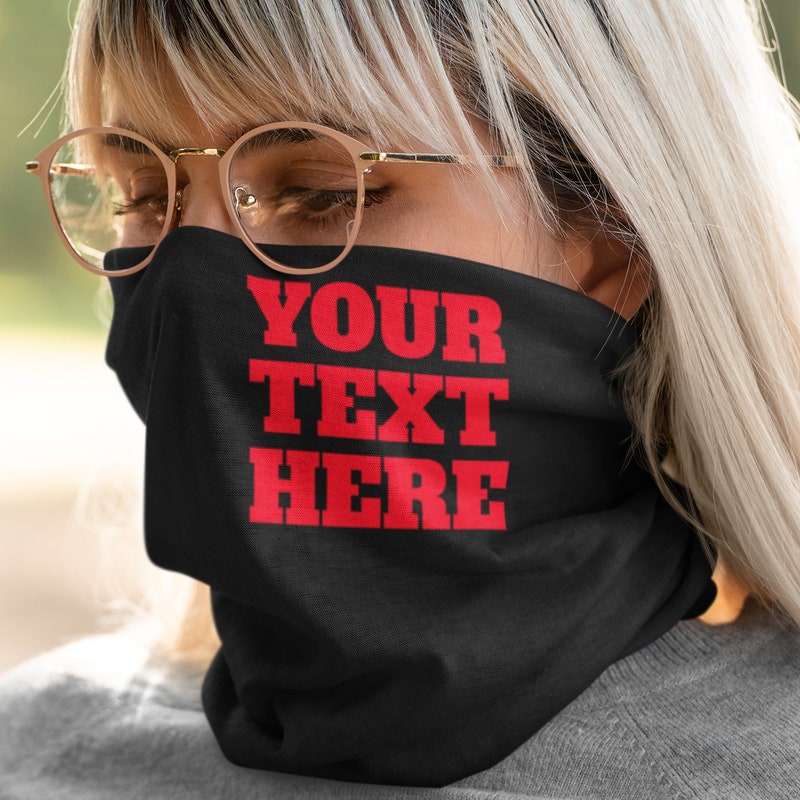 Gaiter Face Mask - Etsy