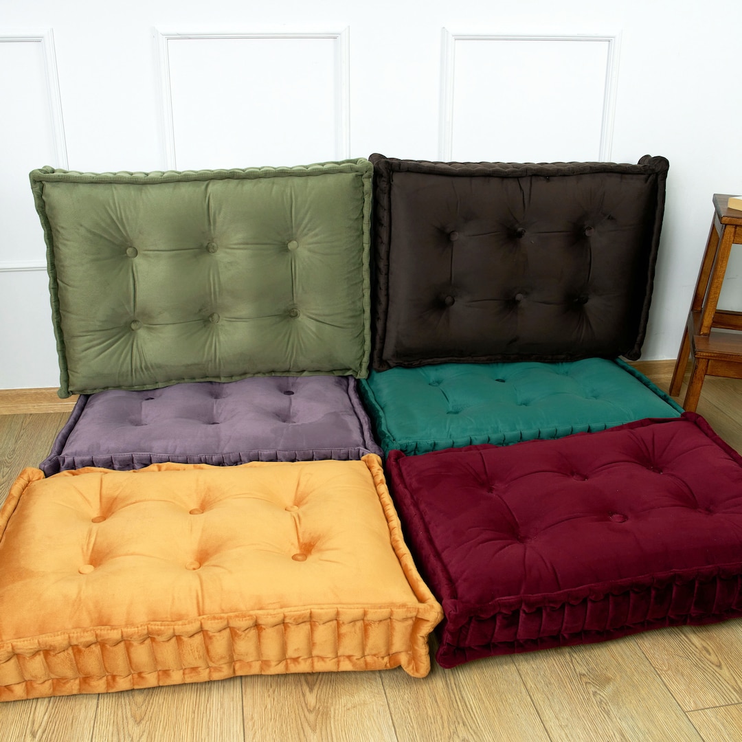 Custom French Cushion | Velvet French Cushion | Bench Cushion ...