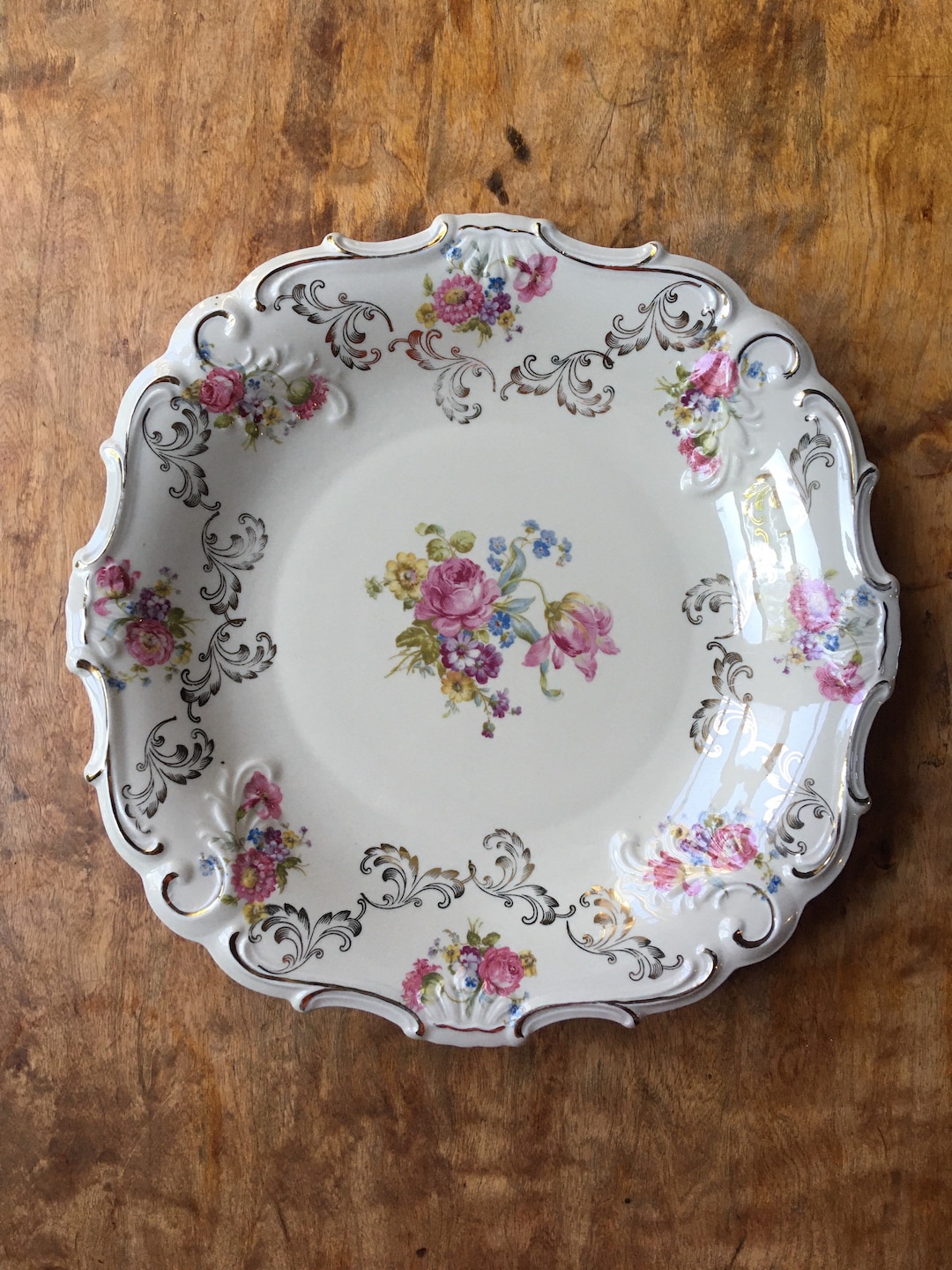 Vintage Pastry Bowl, Fruit Bowl, Serving Bowl - Etsy