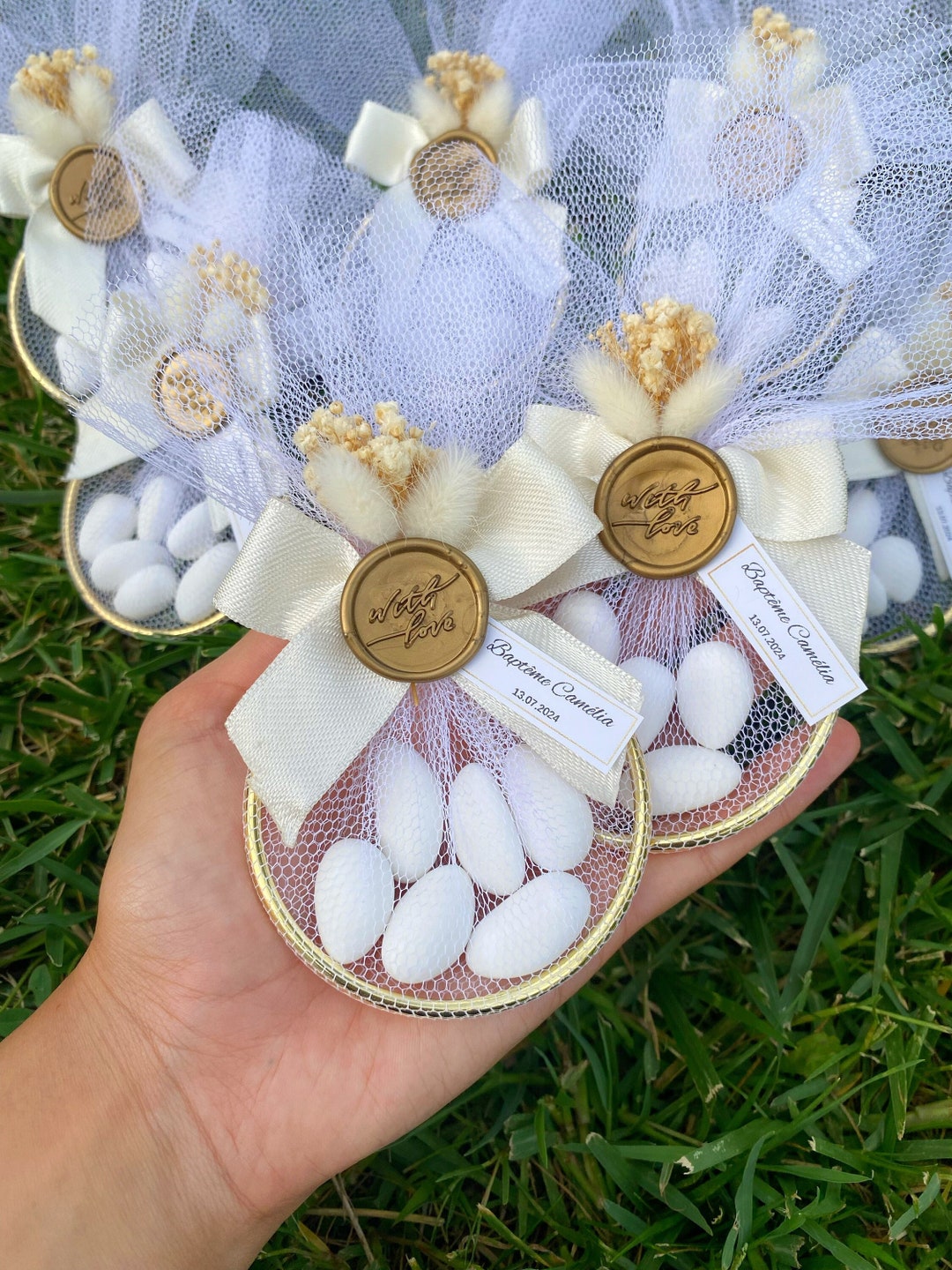 Personalized Almond Candy Favors: Wedding & Party Edible Gifts, Elegant ...