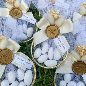 Personalized Almond Candy Favors: Wedding & Party Edible Gifts, Elegant ...