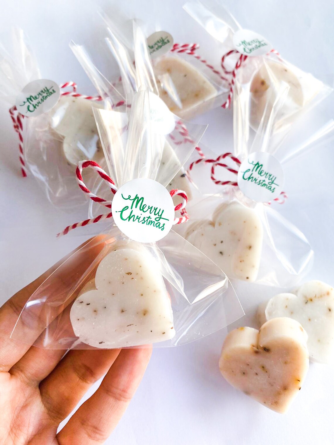 Merry Christmas Mini Soap Favors Happy Holidays Mini Soap - Etsy