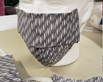 Faded Gray Face Mask - Etsy