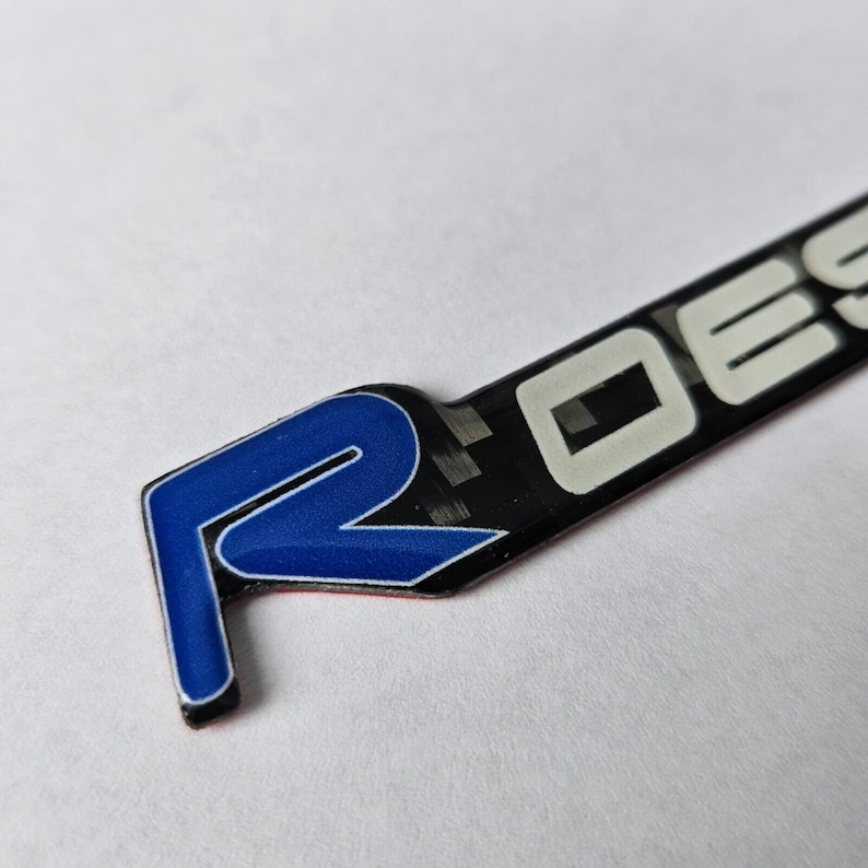 Volvo R Design Replacement Grille Badge Sticker C30 S40 V50 S60 XC60 ...