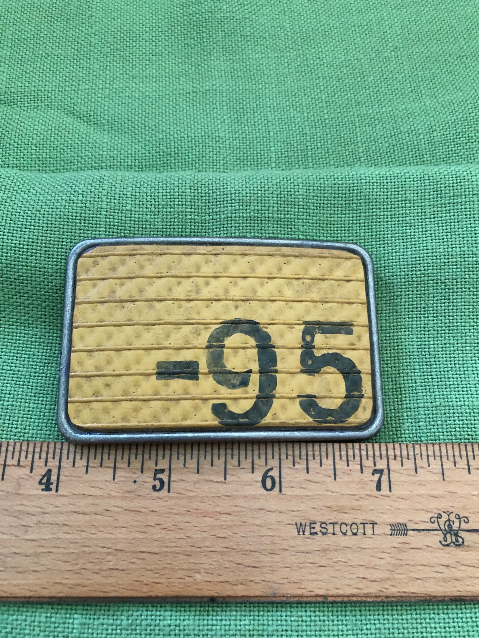 Repurposed Fire Hose Into Belt Buckle W/ Strong Metal Backing, 3x2 ...