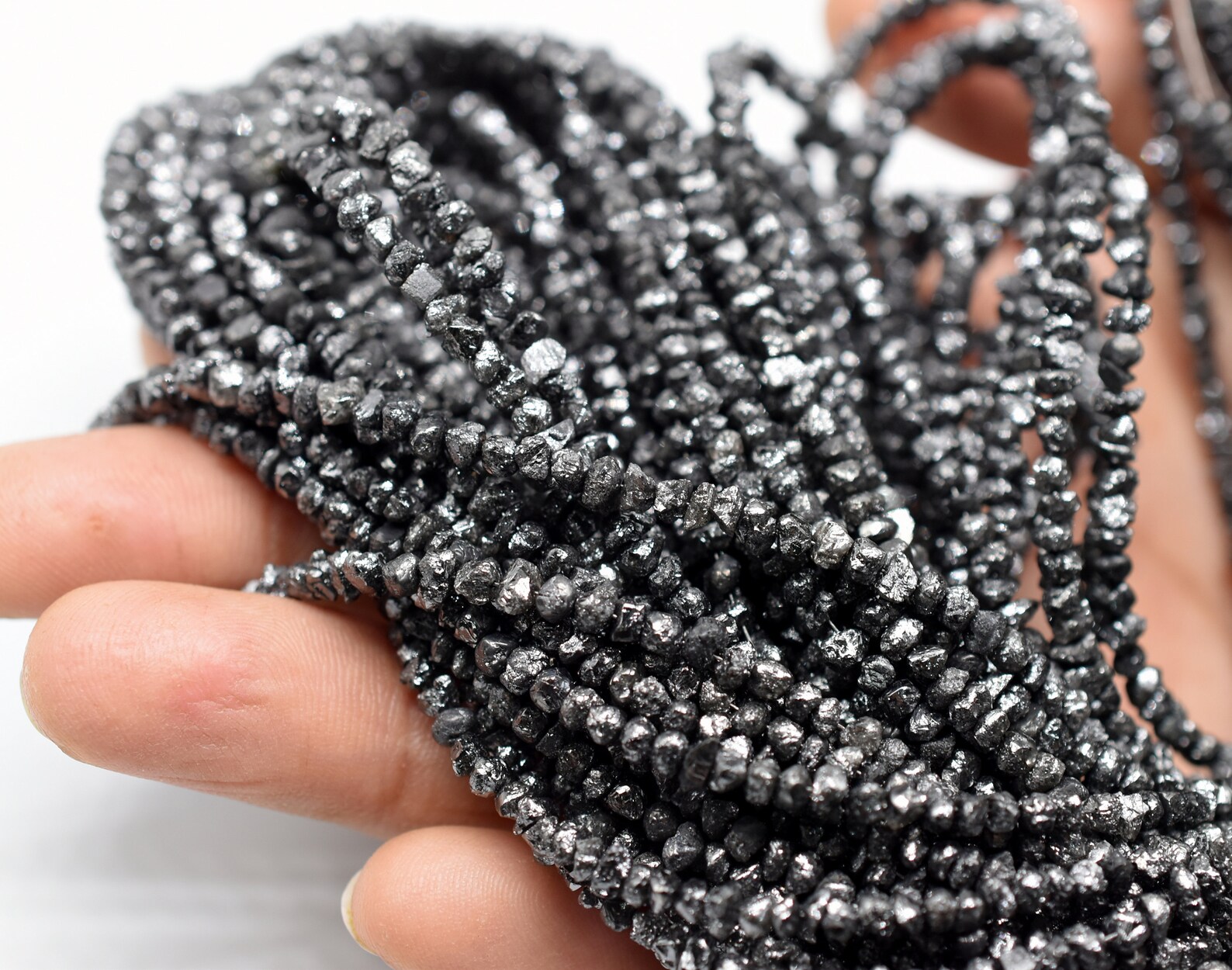 Diamond, Black Diamond Rough Natural Black Diamond Raw, Uncut Diamonds ...