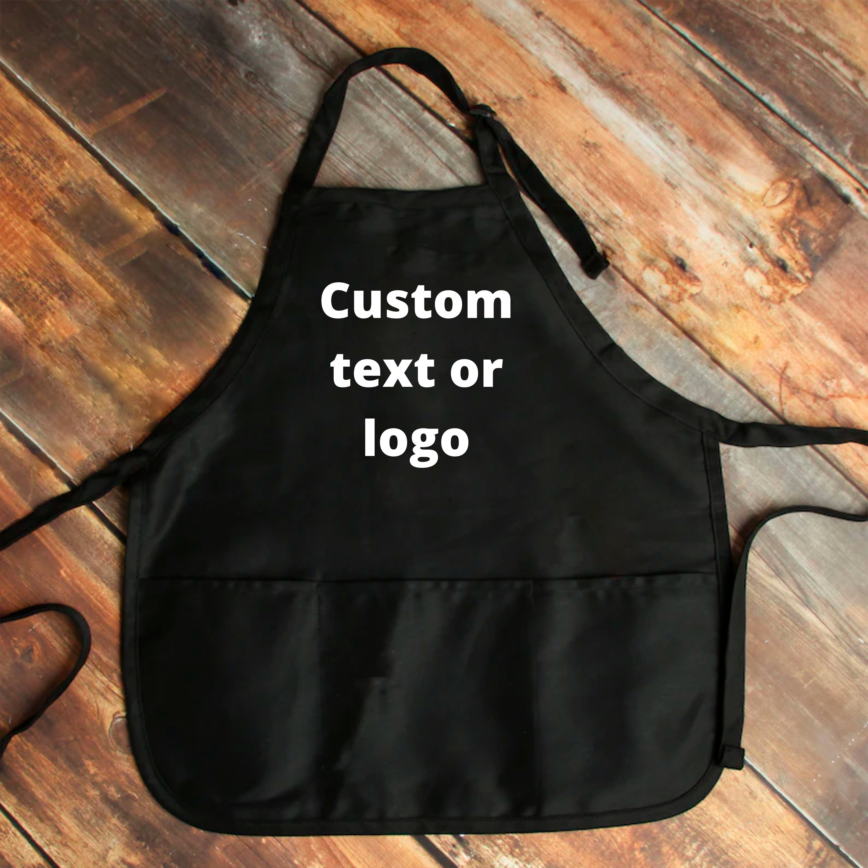 Custom Logo Hair Stylist Apron With Pockets, Personalized Hairdresser ...
