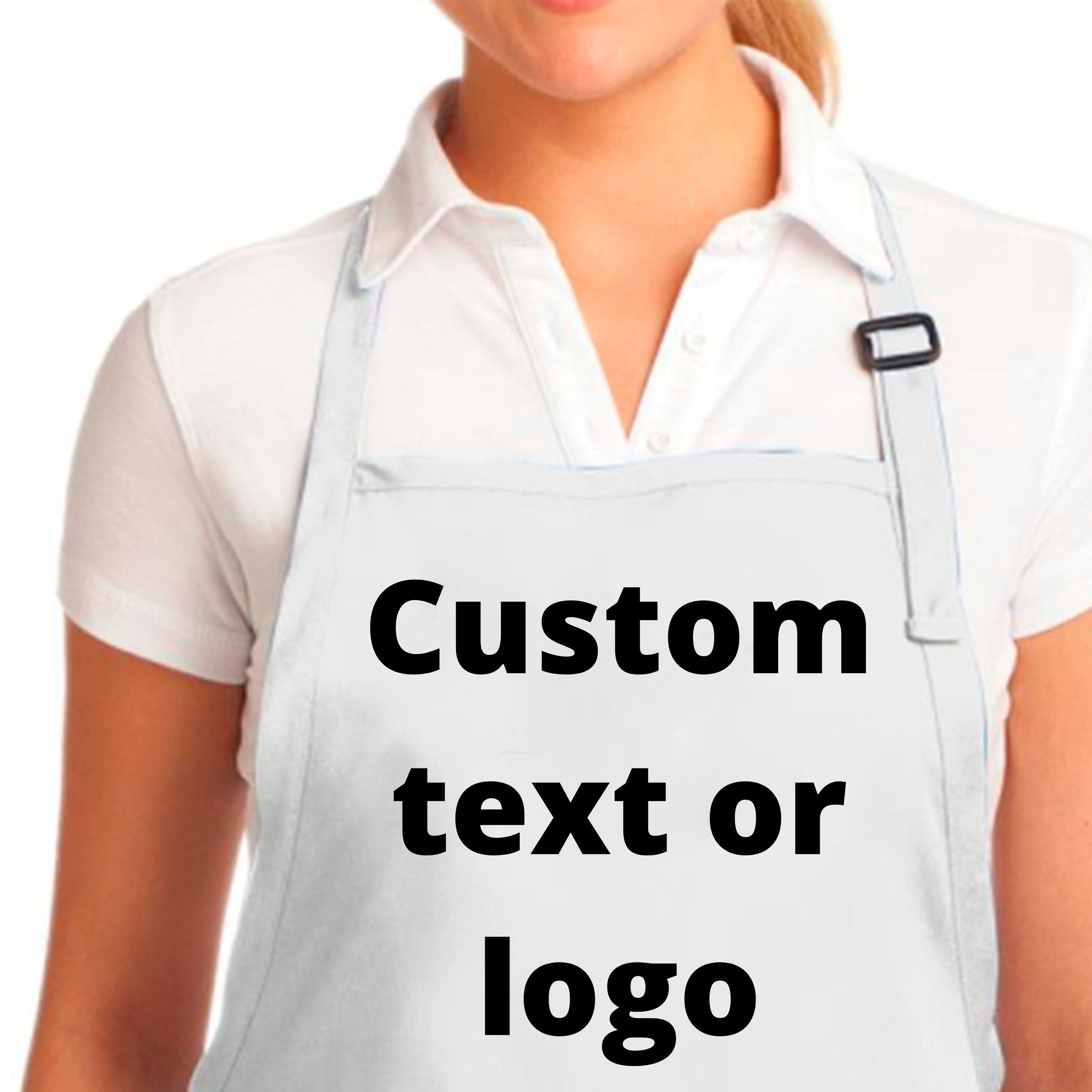 Custom Logo Hair Stylist Apron With Pockets, Personalized Hairdresser ...