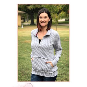 Hannah Hoodie Sewing PDF Pattern | Etsy