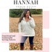 Hannah Hoodie Sewing PDF Pattern - Etsy