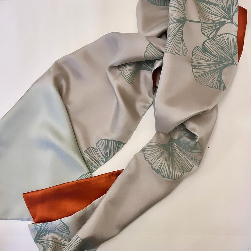 Ginkgo Scarf - Etsy