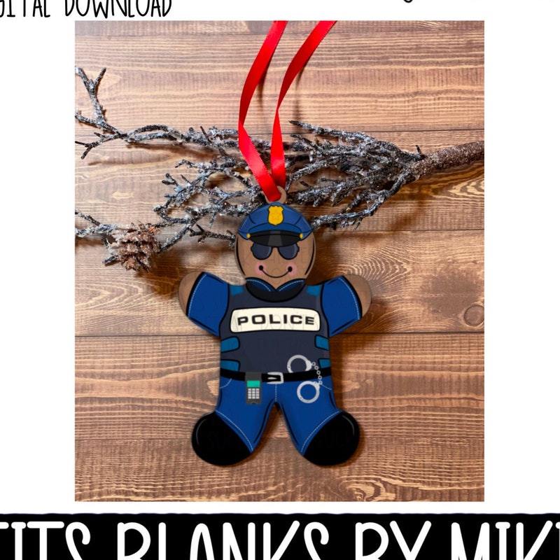 Gingerbread Police - Etsy
