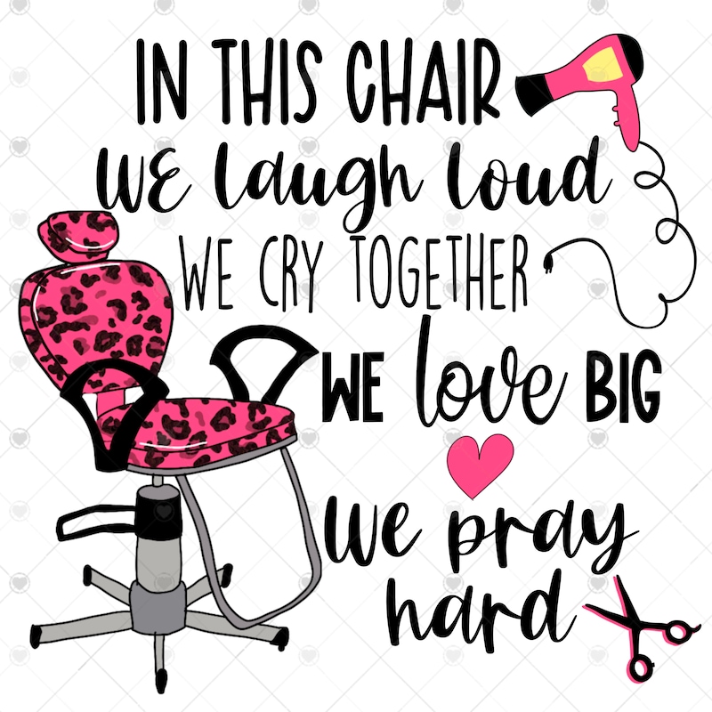 Hair Salon Clip Art Png - Etsy