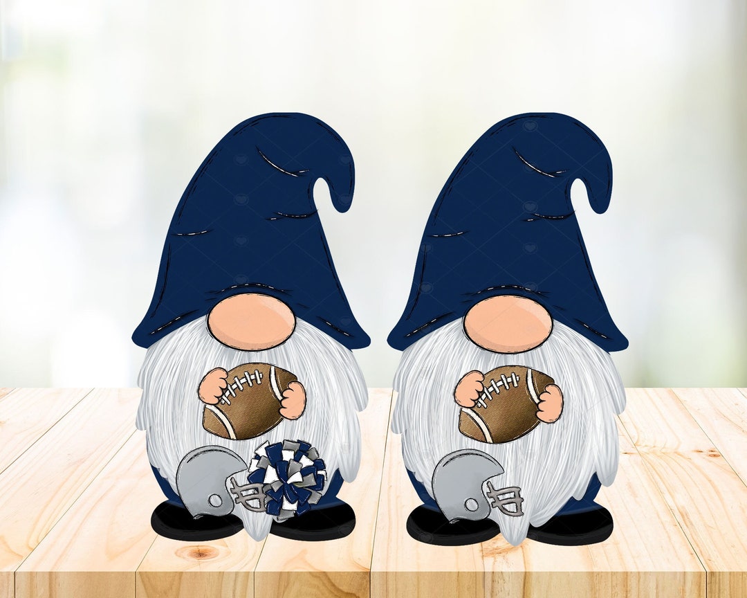 Gnome, Football, Blue, Silver, PNG, Design, Digital, Download ...