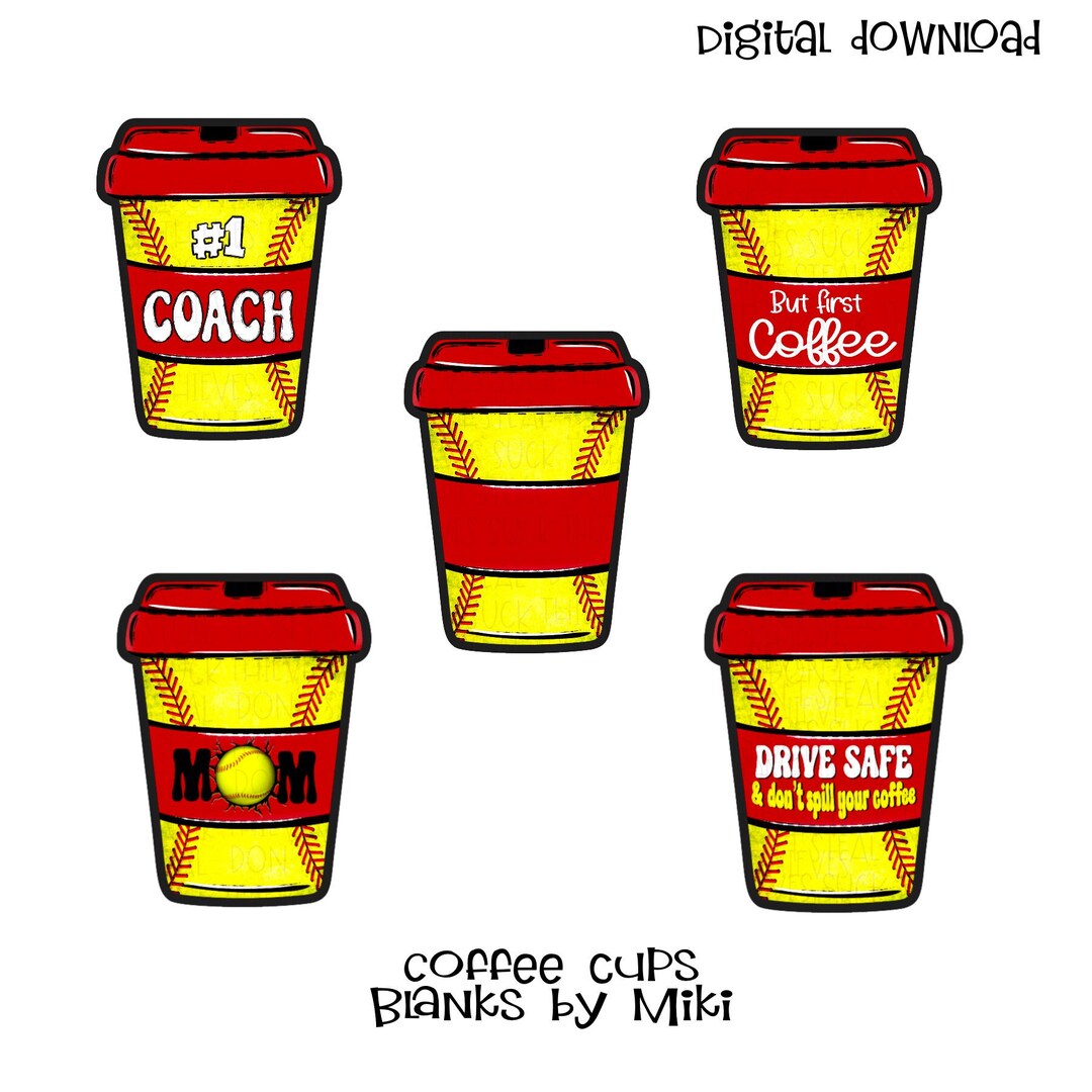 Coffee Cup Design Bundle, to Go, Freshies Design, Digital Design, Vent ...
