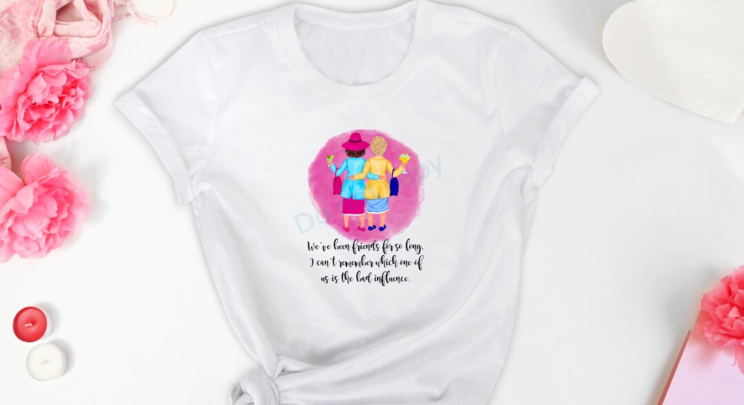 Bad Influence Friends T-shirt Design (PNG Digital Download) - Etsy