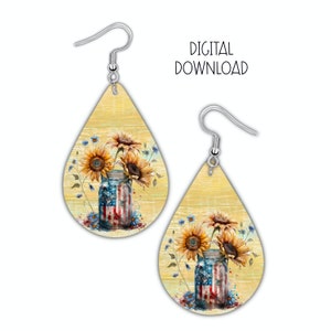 Bundle, Teardrop, Sunflower, Frog, Summer, Sublimation, Digital, PNG ...