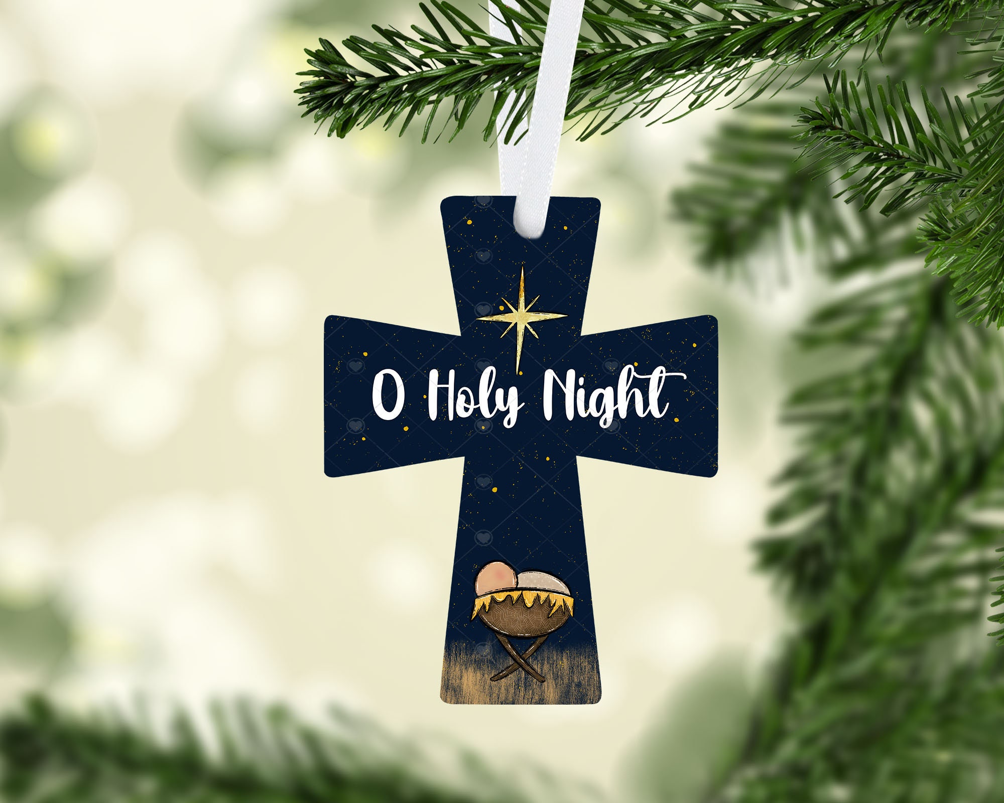 Christmas Cross Jesus