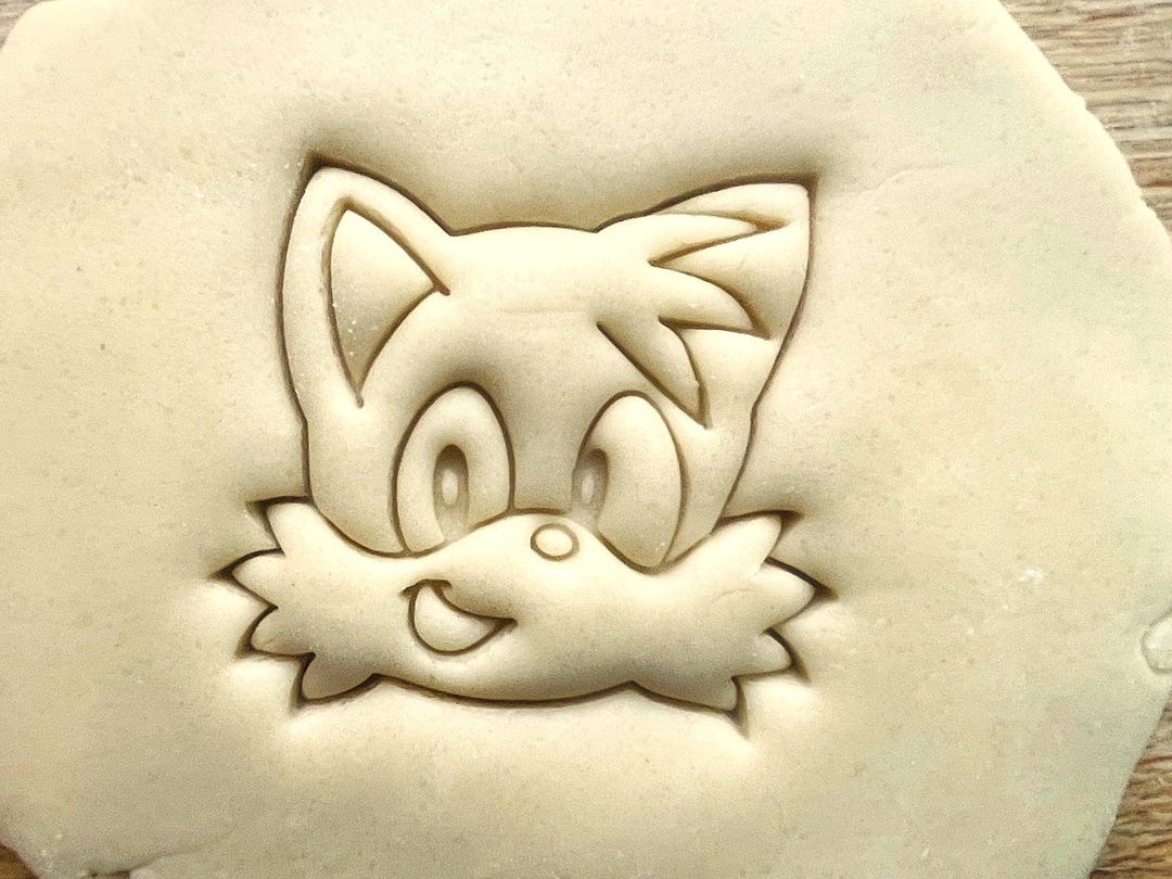 Tails Sonic the Hedgehog Fondant, Cookie Cutter Miles Tails - Etsy UK