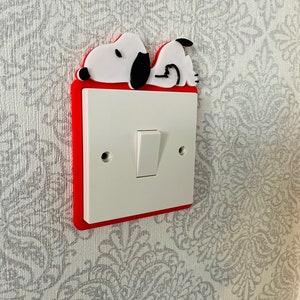 Snoopy Peanuts Light Switch Surround Bedroom Light - Etsy